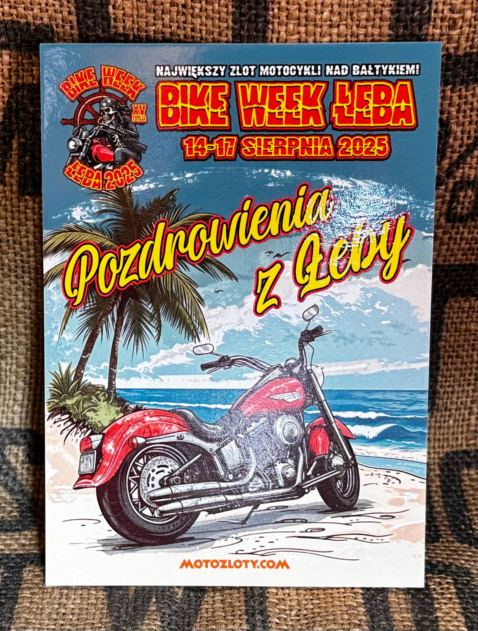 2. Pocztówka Bike Week Łeba 2025 Easy Rider